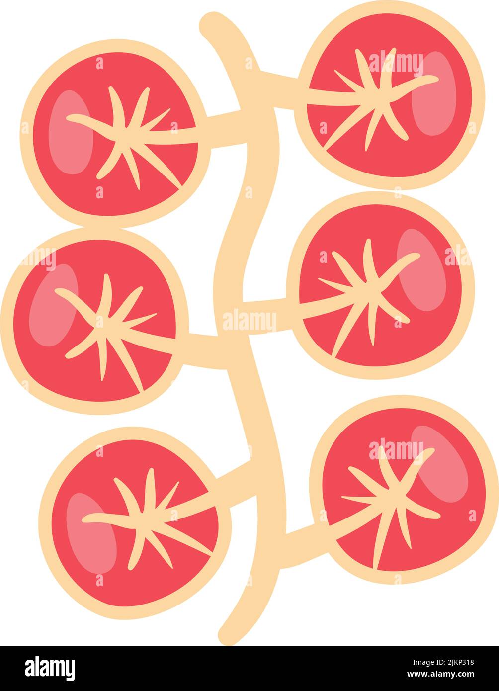 flat cherry design Stock Vector Image & Art - Alamy