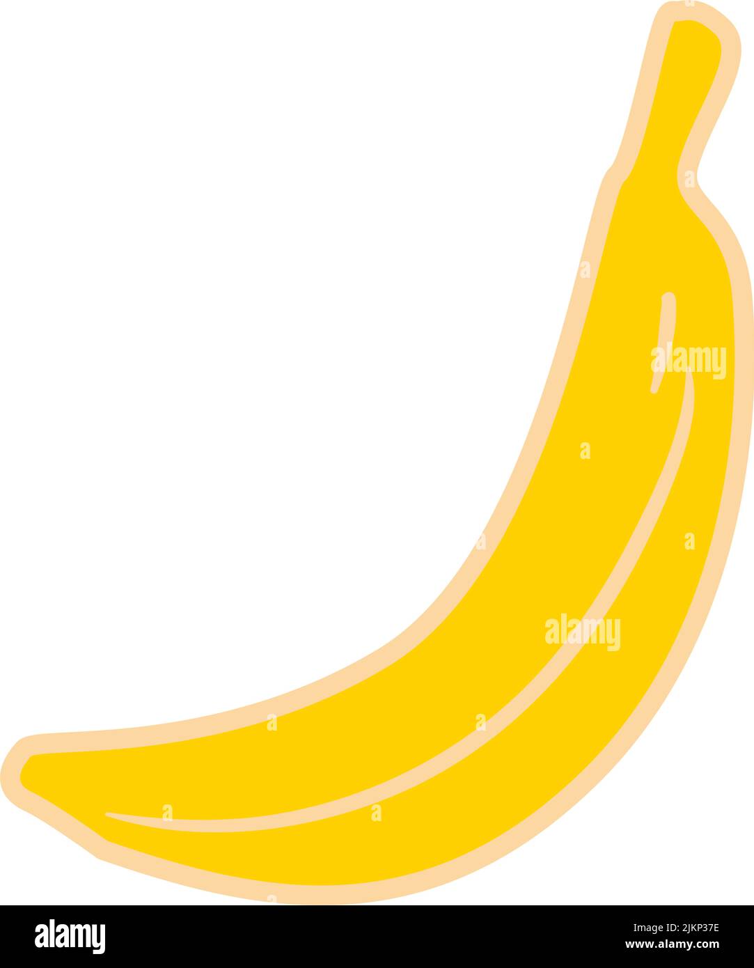 Flat Banana Design Stock Vector Image Art Alamy