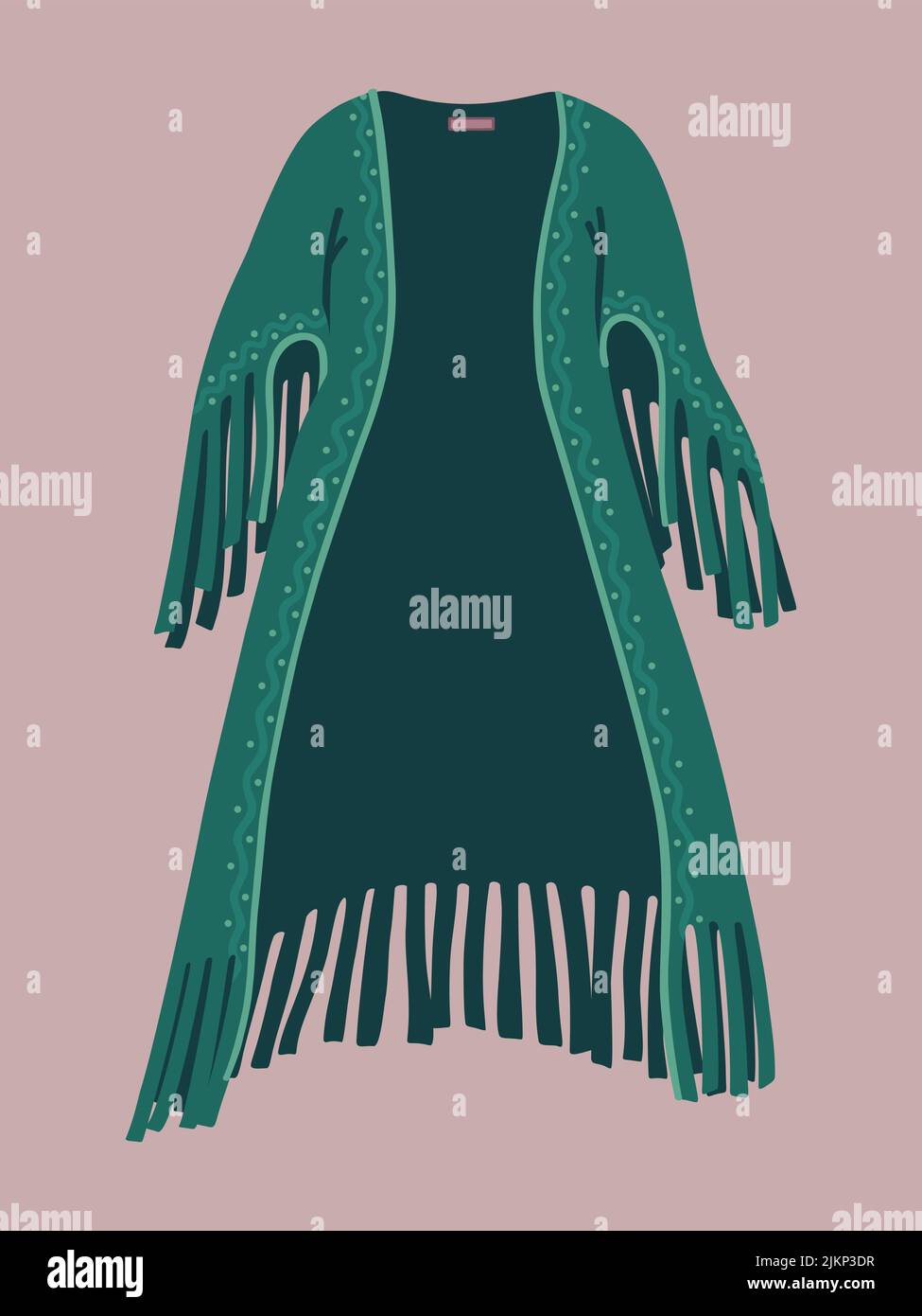 Long coat woman Stock Vector Images - Alamy