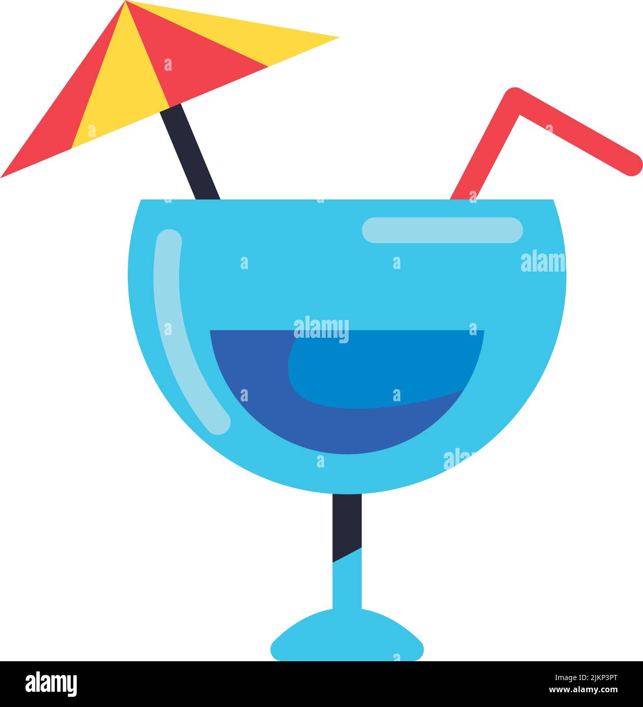 flat cocktail design Stock Vector Image & Art - Alamy