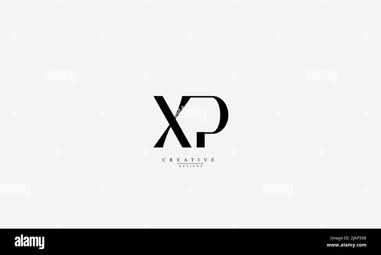 Letter xp logo hi-res stock photography and images - Alamy