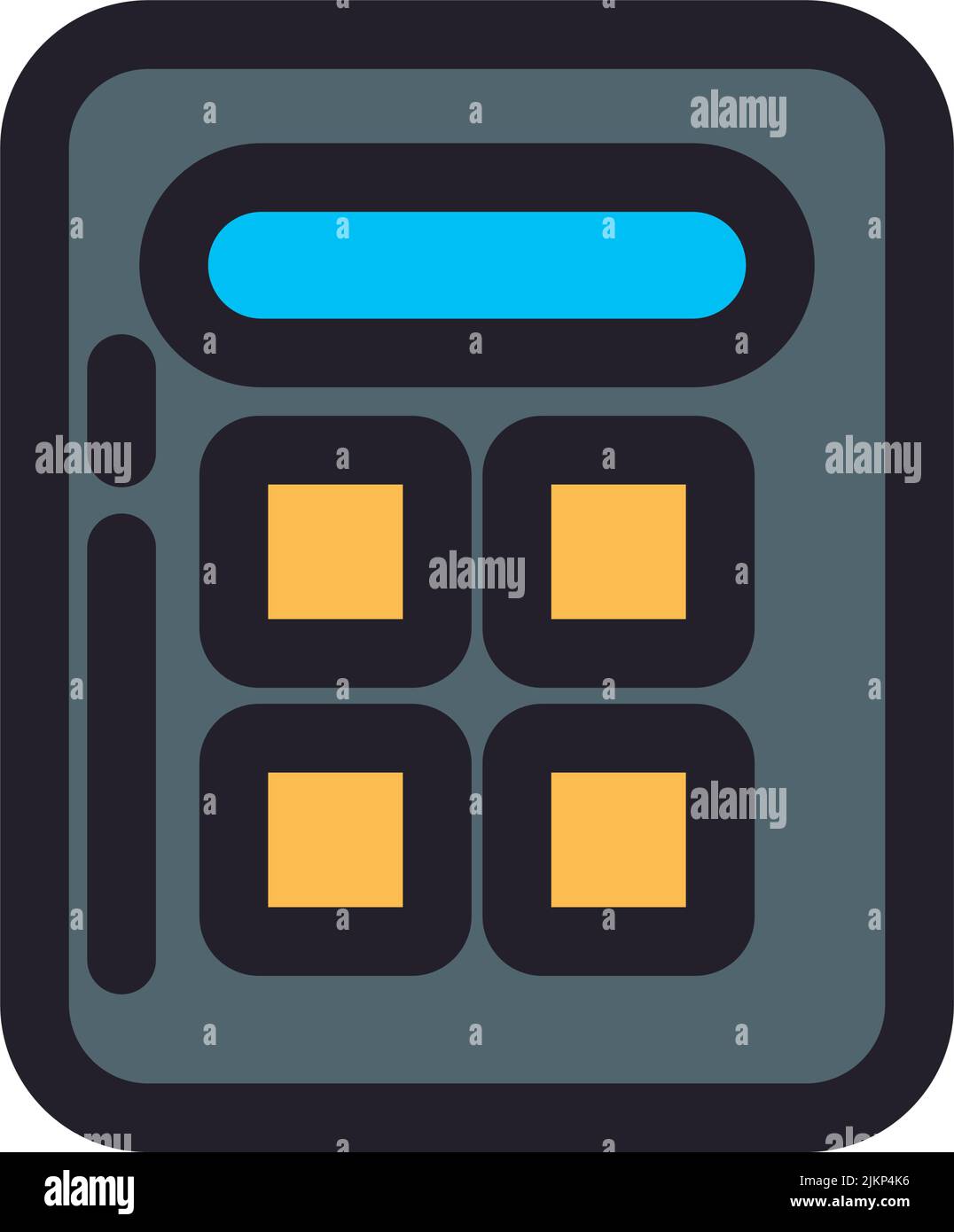 flat calculator design Stock Vector Image & Art - Alamy