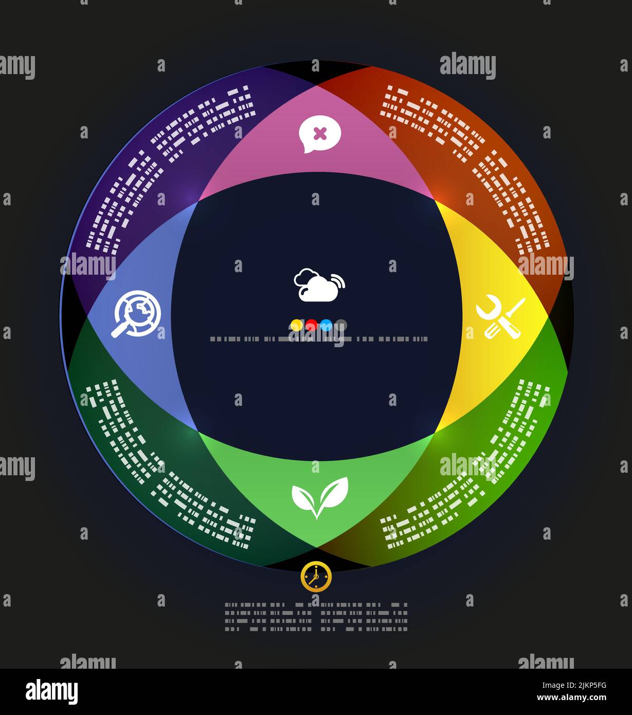 Modern minimal infographic circle design. Can be used as a background ...