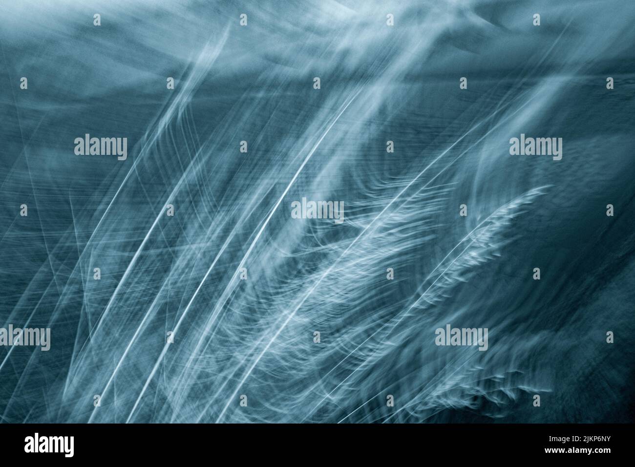 A beautiful illustration of an abstract blue windy background Stock ...