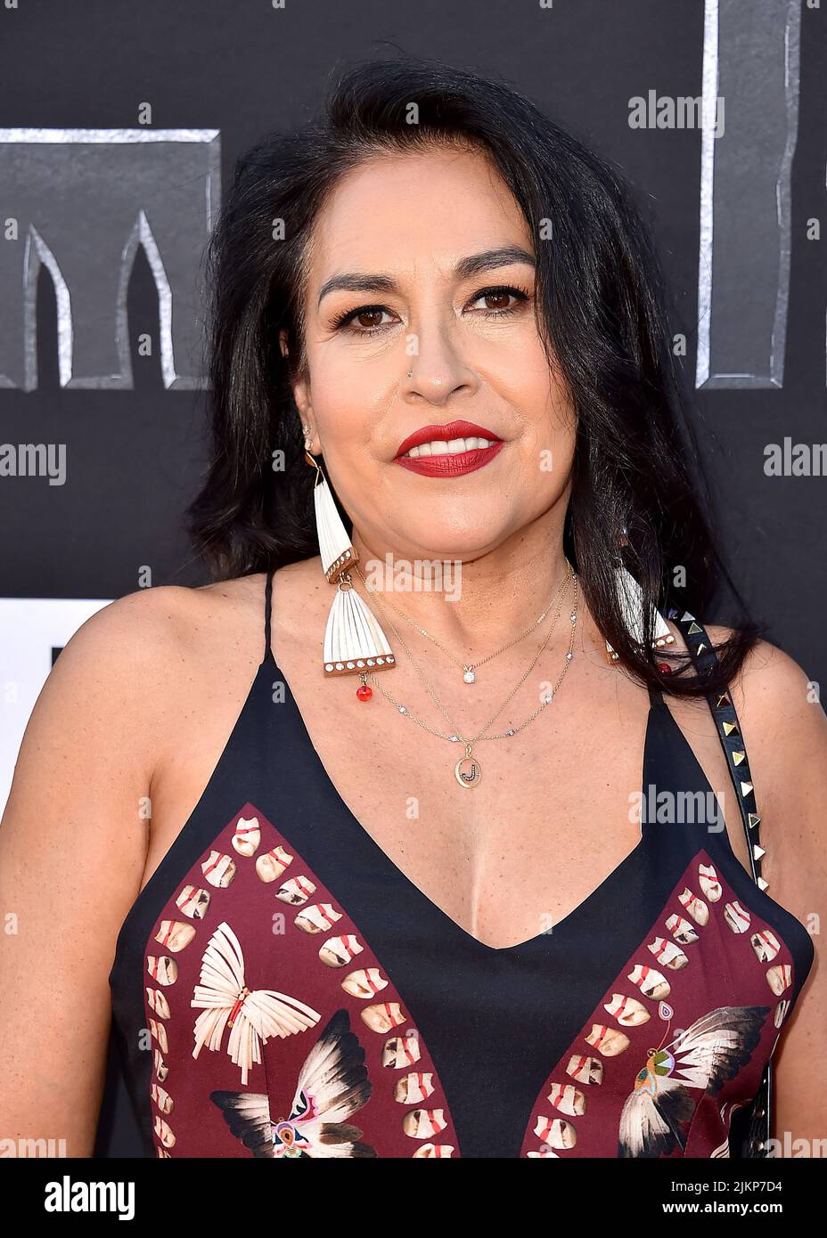 Westwood, USA. 02nd Aug, 2022. Jhane Myers walking on the red carpet at ...