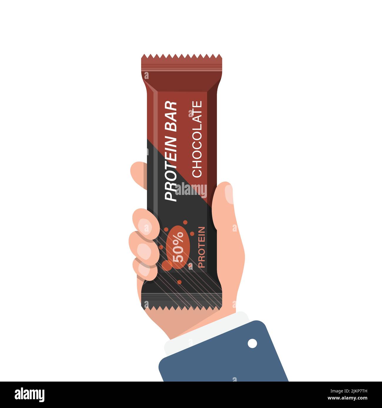 The protein bar Stock Vector Images - Alamy