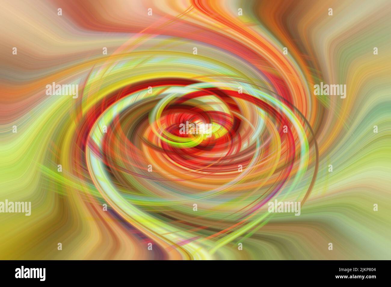 An abstract illustration of colorful light waves Stock Photo - Alamy
