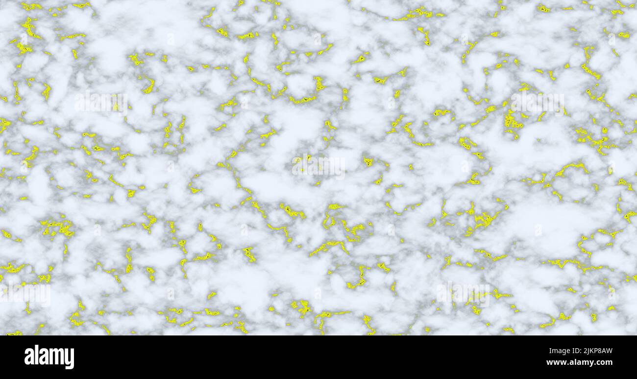 A white marble texture background with gold streaks in a natural ...
