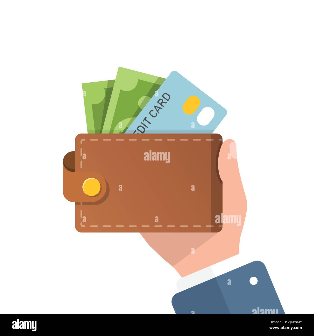 Hand in pocket money Stock Vector Images - Alamy