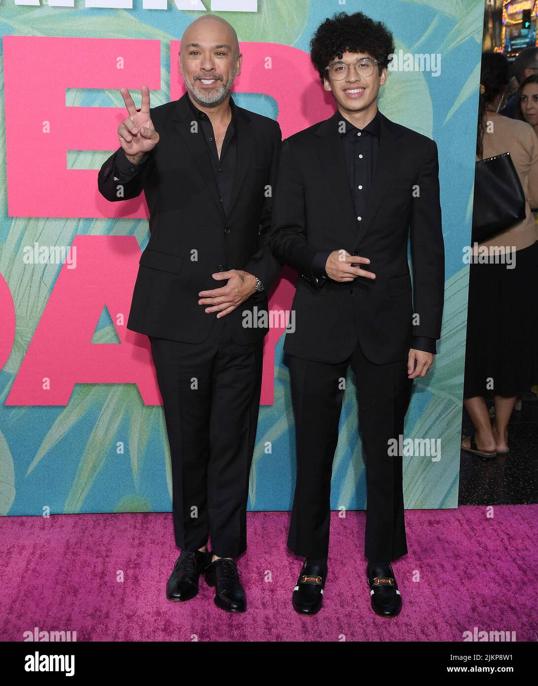 Los Angeles, USA. 02nd Aug, 2022. (L-R) Jo Koy and Son Joseph Herbert ...