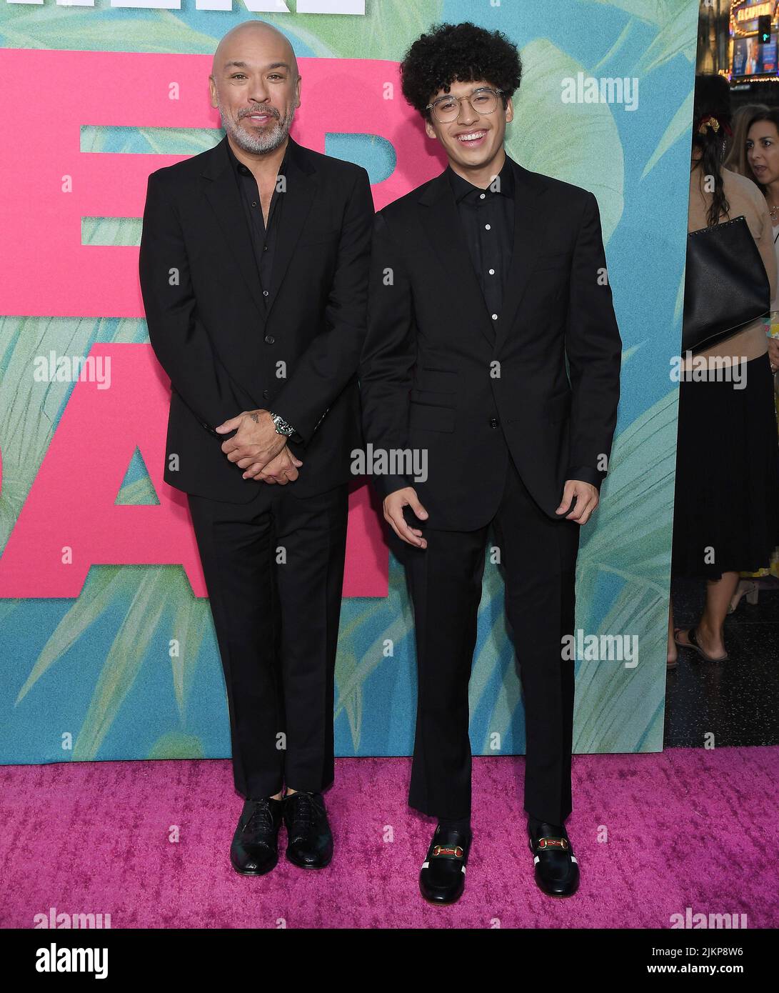 Los Angeles, USA. 02nd Aug, 2022. (L-R) Jo Koy and Son Joseph Herbert ...