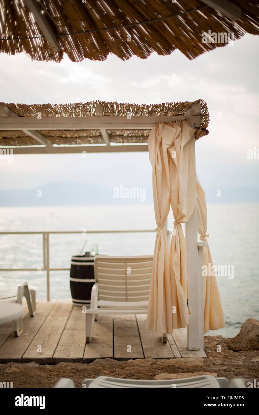 Vertical shot folding chair hi-res stock photography and images - Alamy