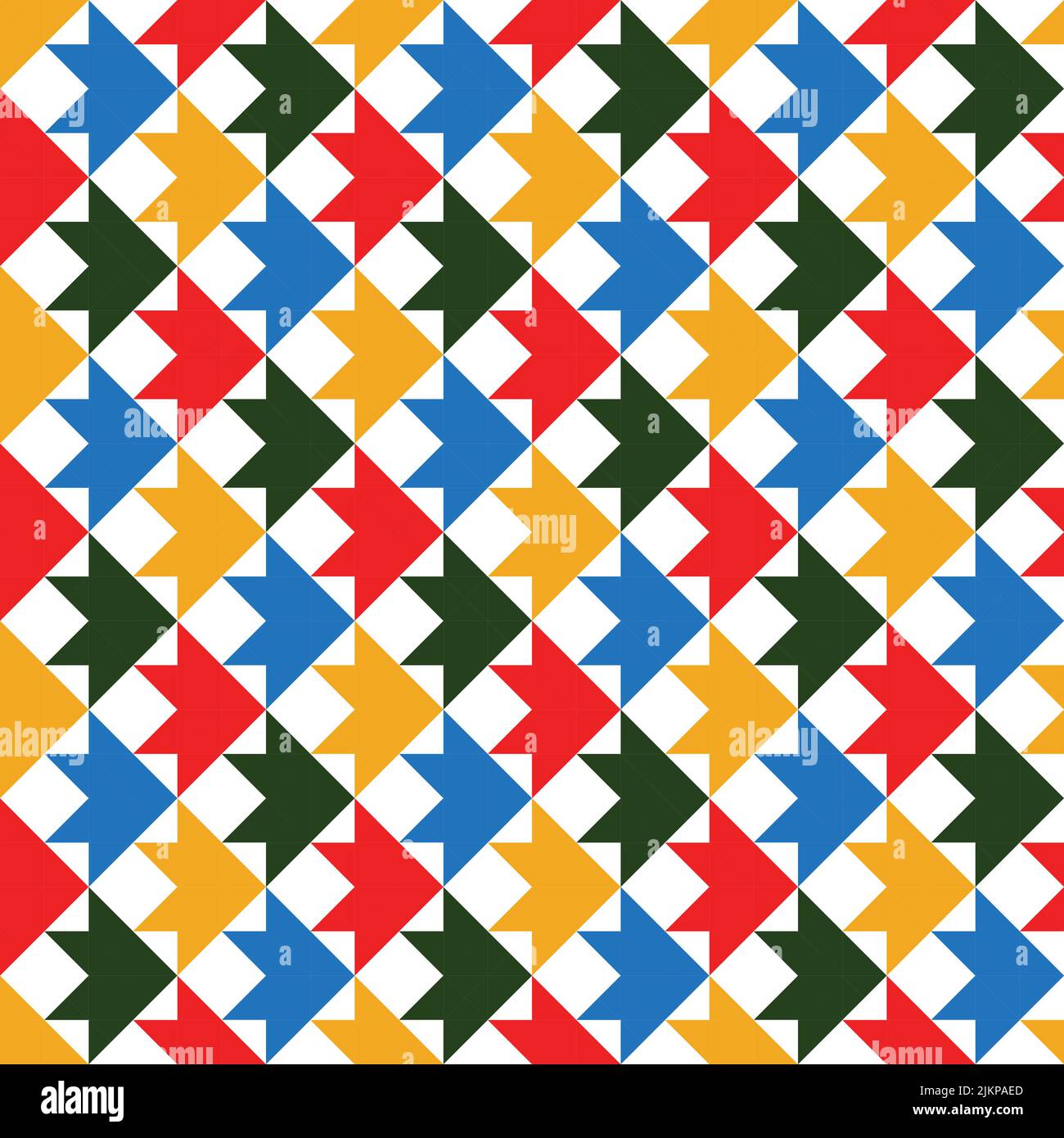 Geometric fish silhouette seamless pattern. Textile print. Art deco ...