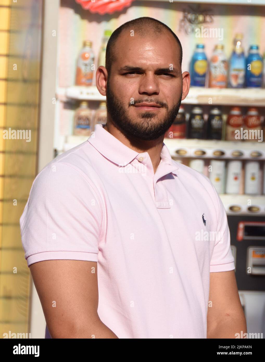 Los Angeles, California, USA 1st August 2022 Jose Rivera Collazo ...