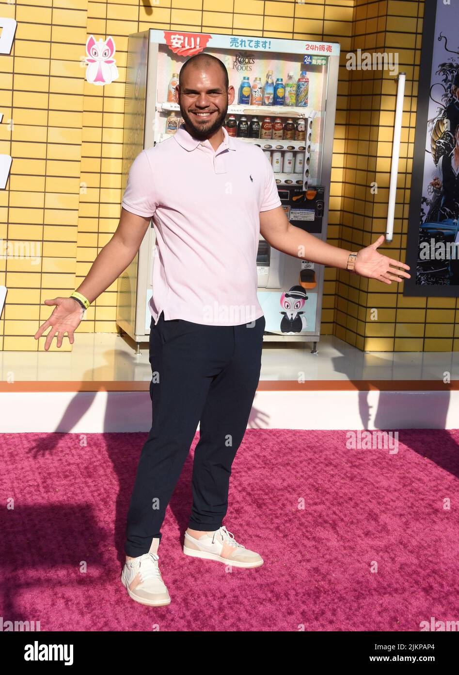 Los Angeles, California, USA 1st August 2022 Jose Rivera Collazo ...