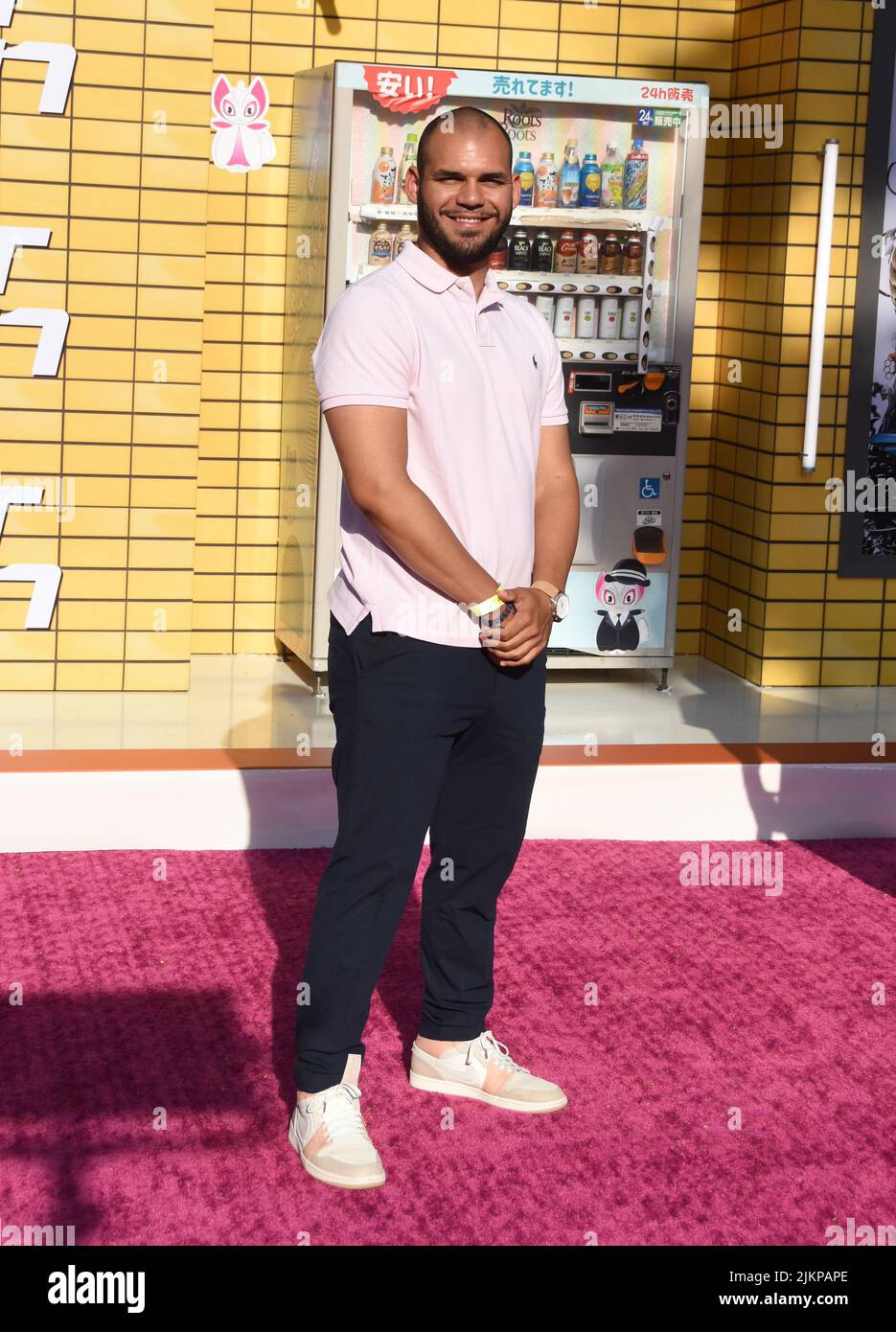 Los Angeles, California, USA 1st August 2022 Jose Rivera Collazo ...