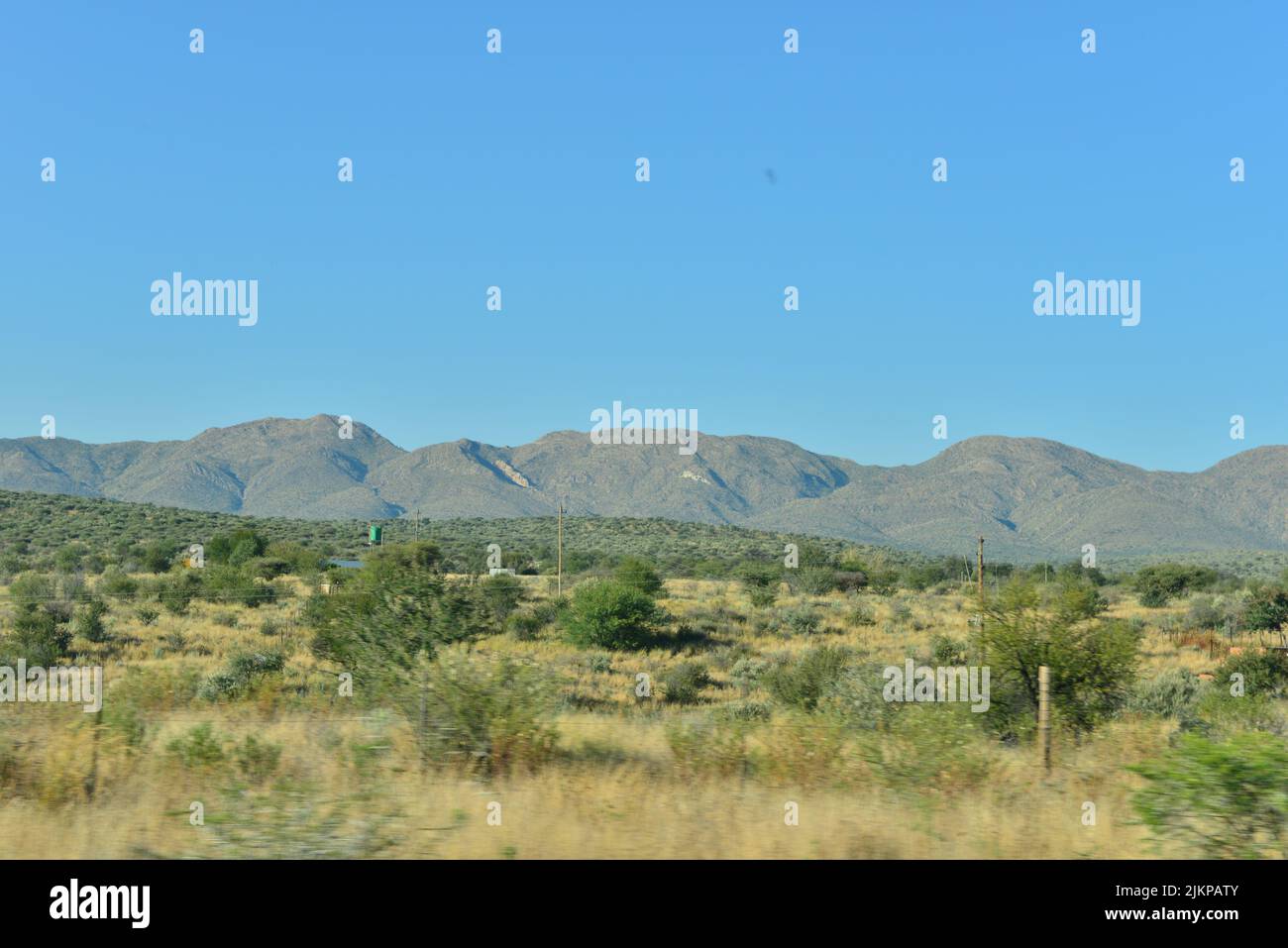 A mesmerizing view of a beautiful mountainous landscape in Windhoek ...