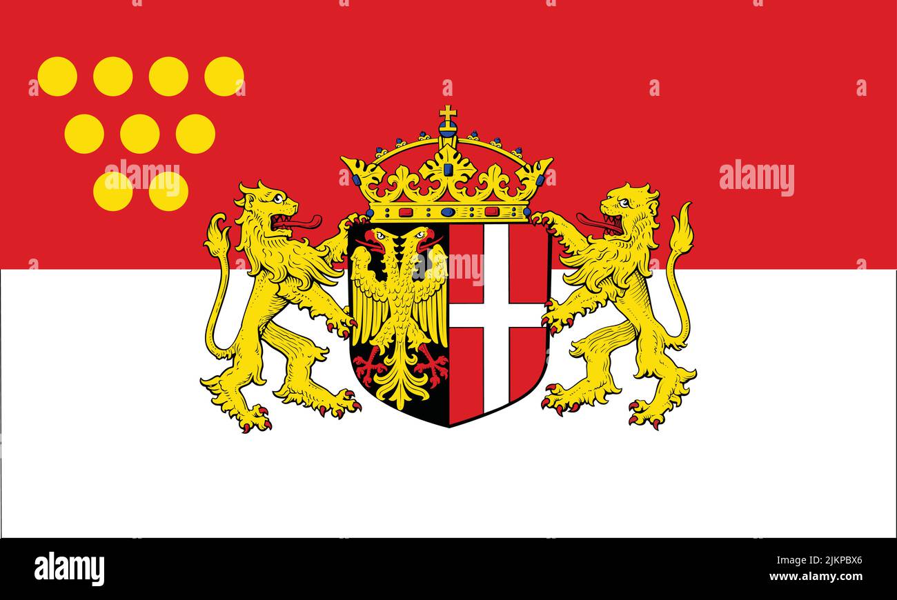 Flag of NEUSS, GERMANY Stock Vector Image & Art - Alamy