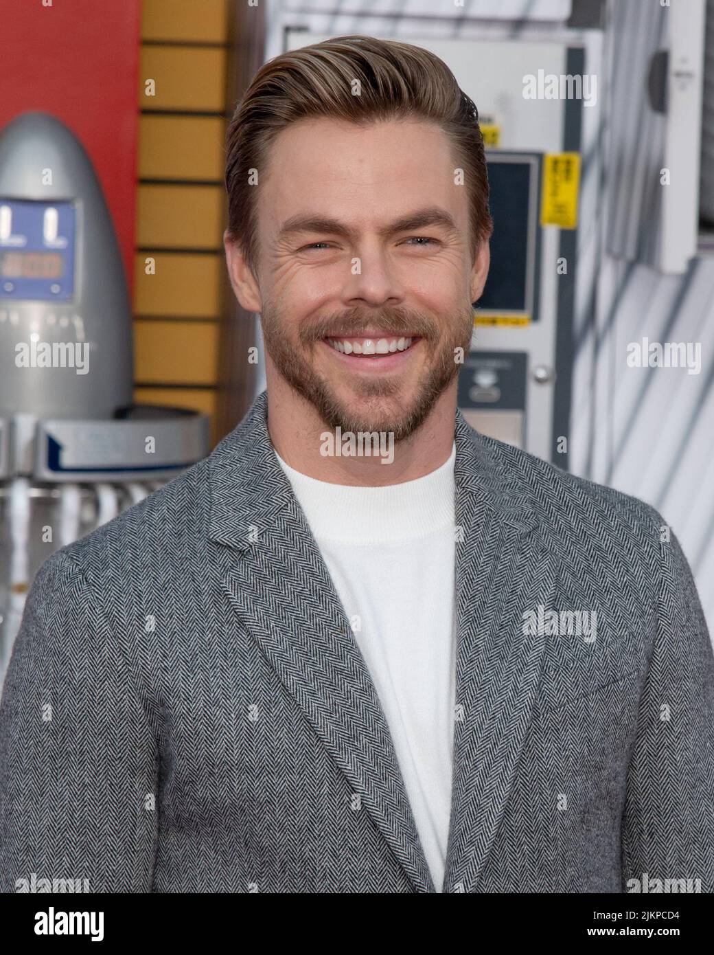 August 1, 2022, Westwood, California, USA: Derek Hough attends the Los ...
