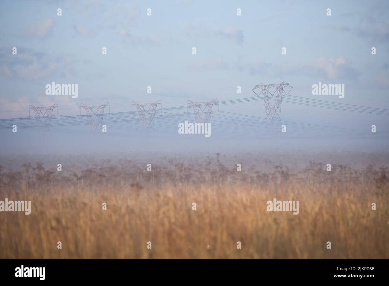 Powerline utility hi-res stock photography and images - Alamy
