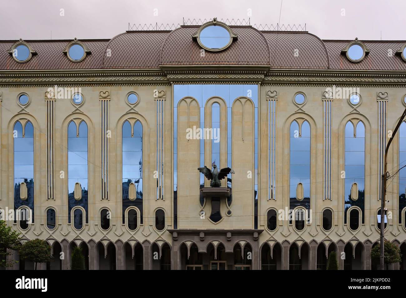 Ornate old museum building in the center of Tbilisi Georgia Stock Photo ...