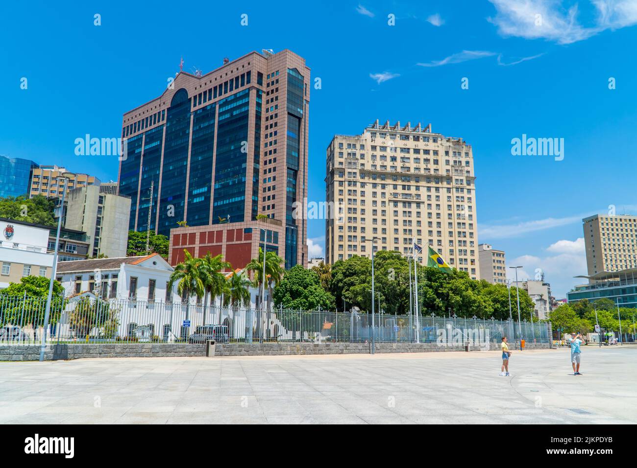 Downtown brazilian city street hi-res stock photography and images - Alamy