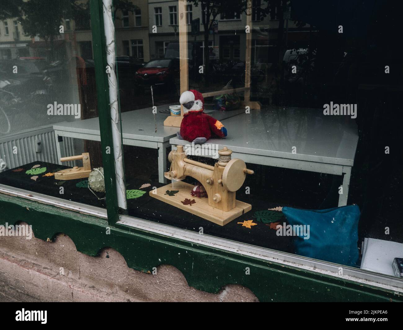 Toy behind window hi-res stock photography and images - Alamy