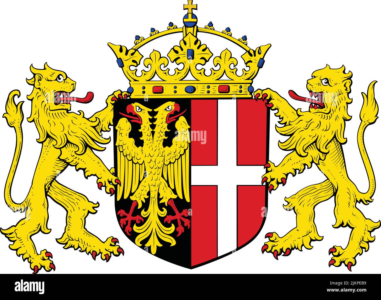 Coat of arms of NEUSS, GERMANY Stock Vector Image & Art - Alamy