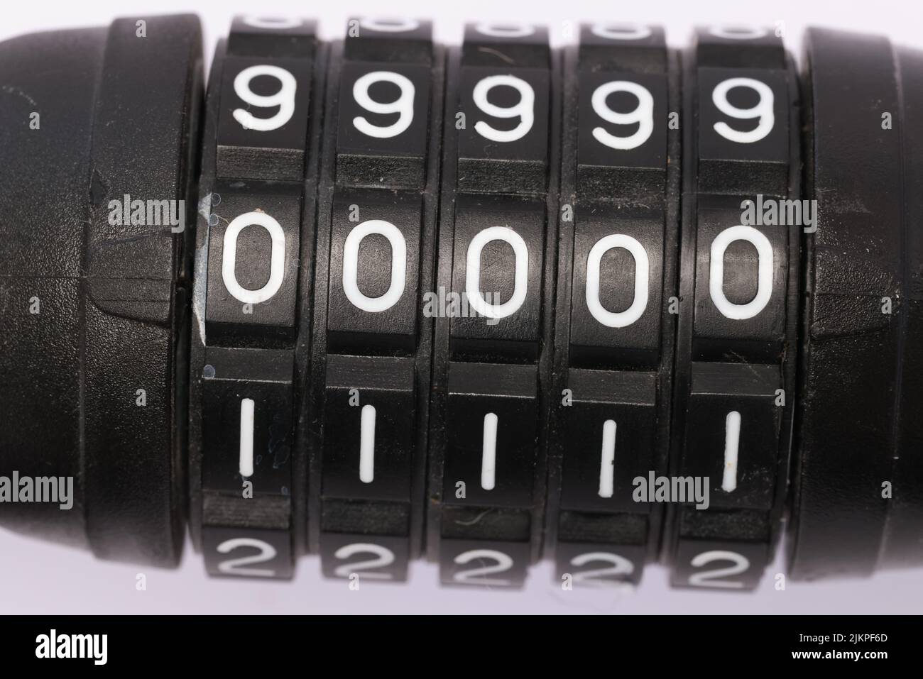 A closeup of a black padlock with various combinations Stock Photo - Alamy