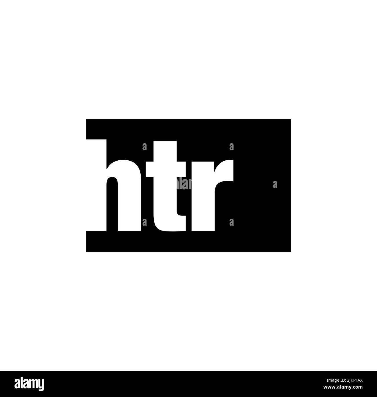 A company or a brand logo of the abbreviation HTR Stock Vector Image ...