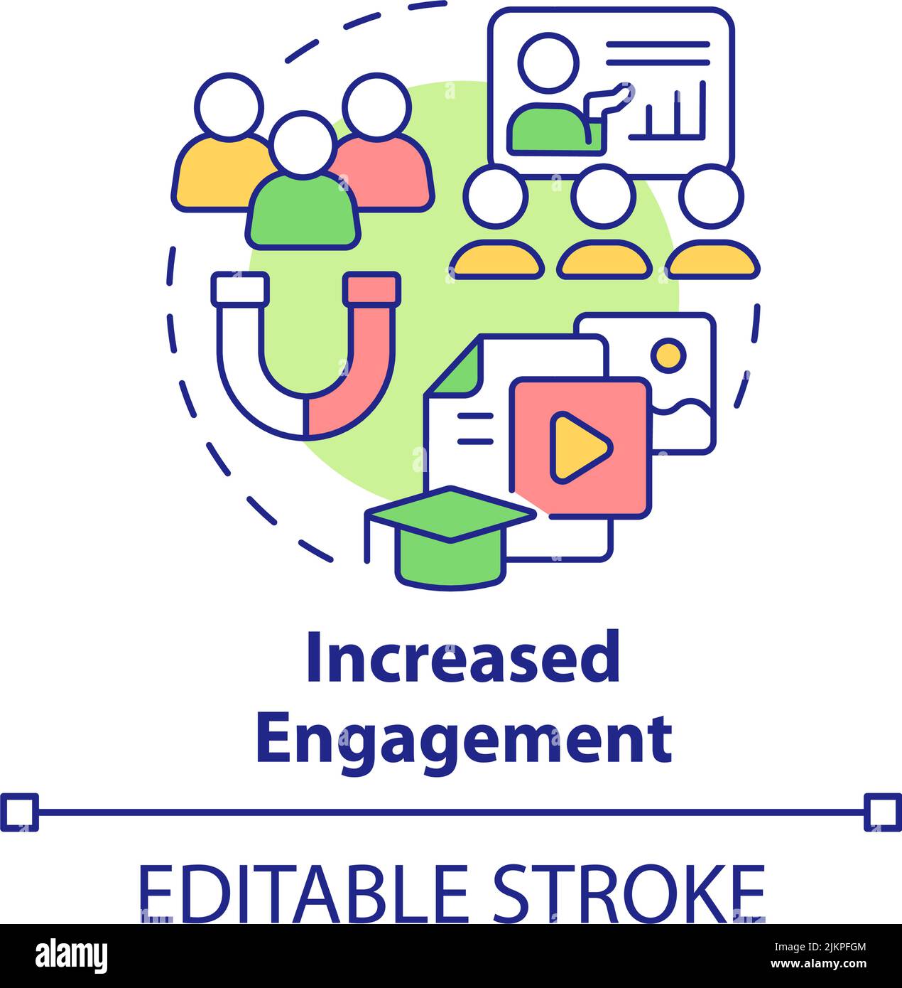 Student engagement Cut Out Stock Images & Pictures - Alamy