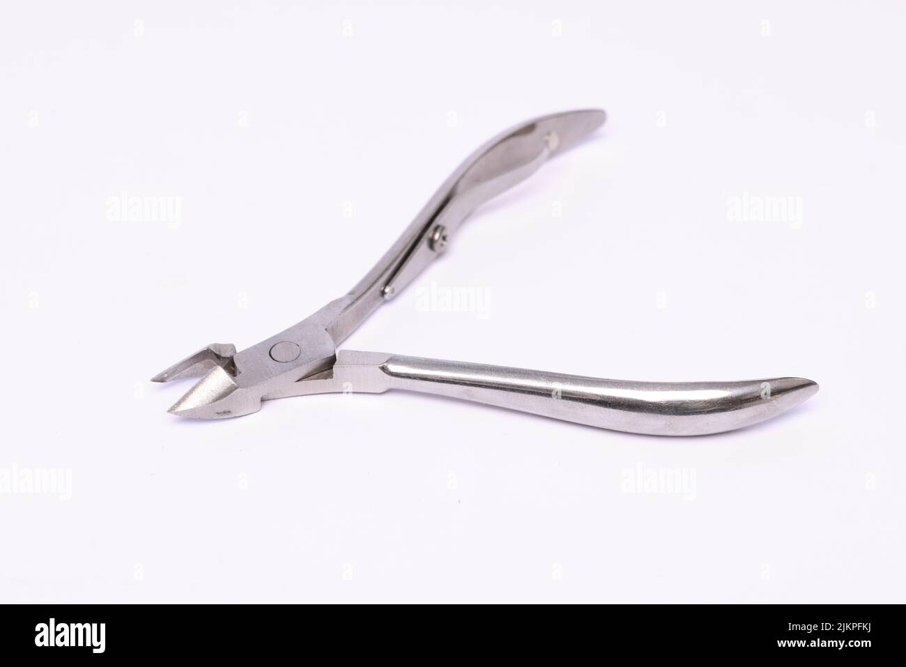 Cutting fingernails nail clipper hi-res stock photography and images ...