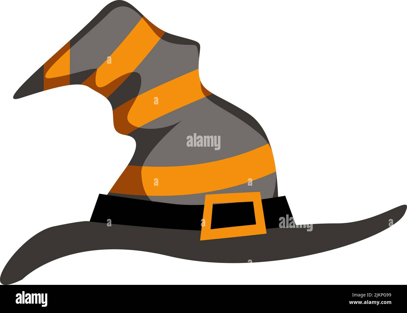 Cartoon Halloween hat. Halloween symbol Stock Vector Image & Art - Alamy