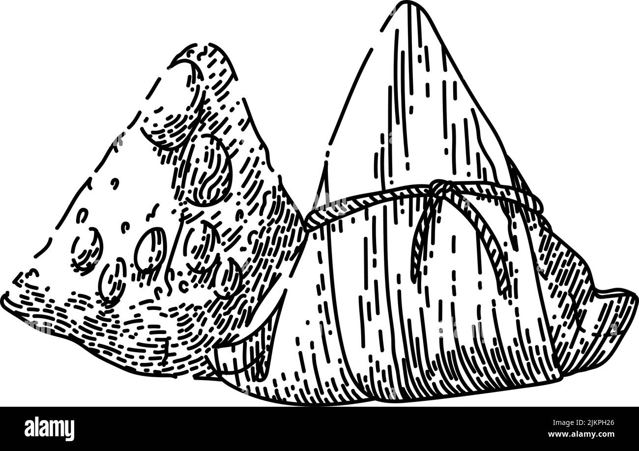 rice dumpling sketch hand drawn vector Stock Vector Image & Art - Alamy