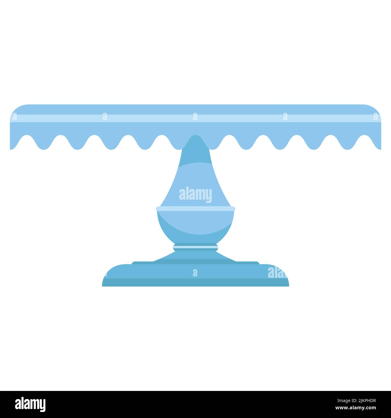 Glass cake stand on Stock Vector Images - Alamy