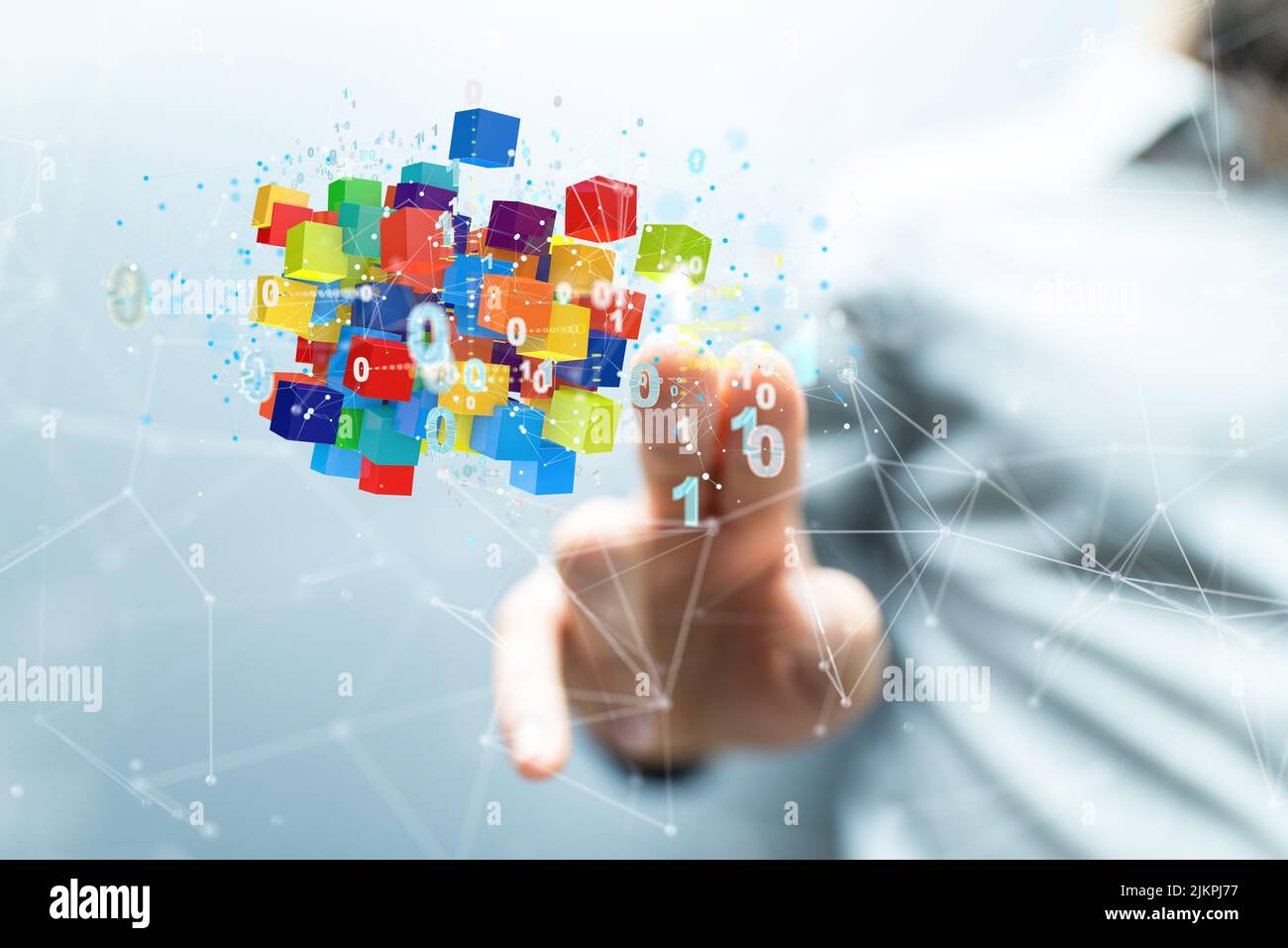 Ui of Cloud Computing Technology Internet Storage Network Concept Stock ...