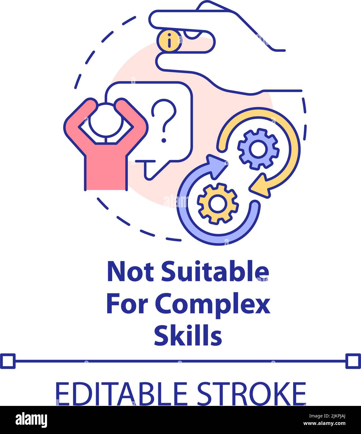 Complicated course Stock Vector Images - Alamy