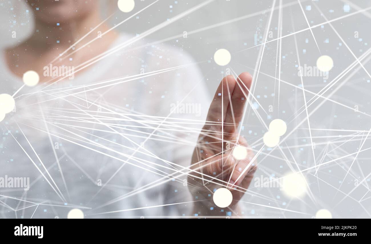 Man 3d future hi-res stock photography and images - Alamy