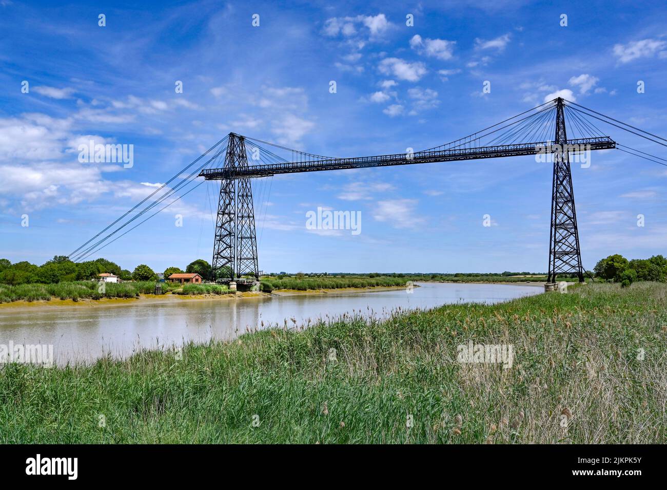 The Pont Transbordeur (Transporter Bridge) of Rochefort is the last ...