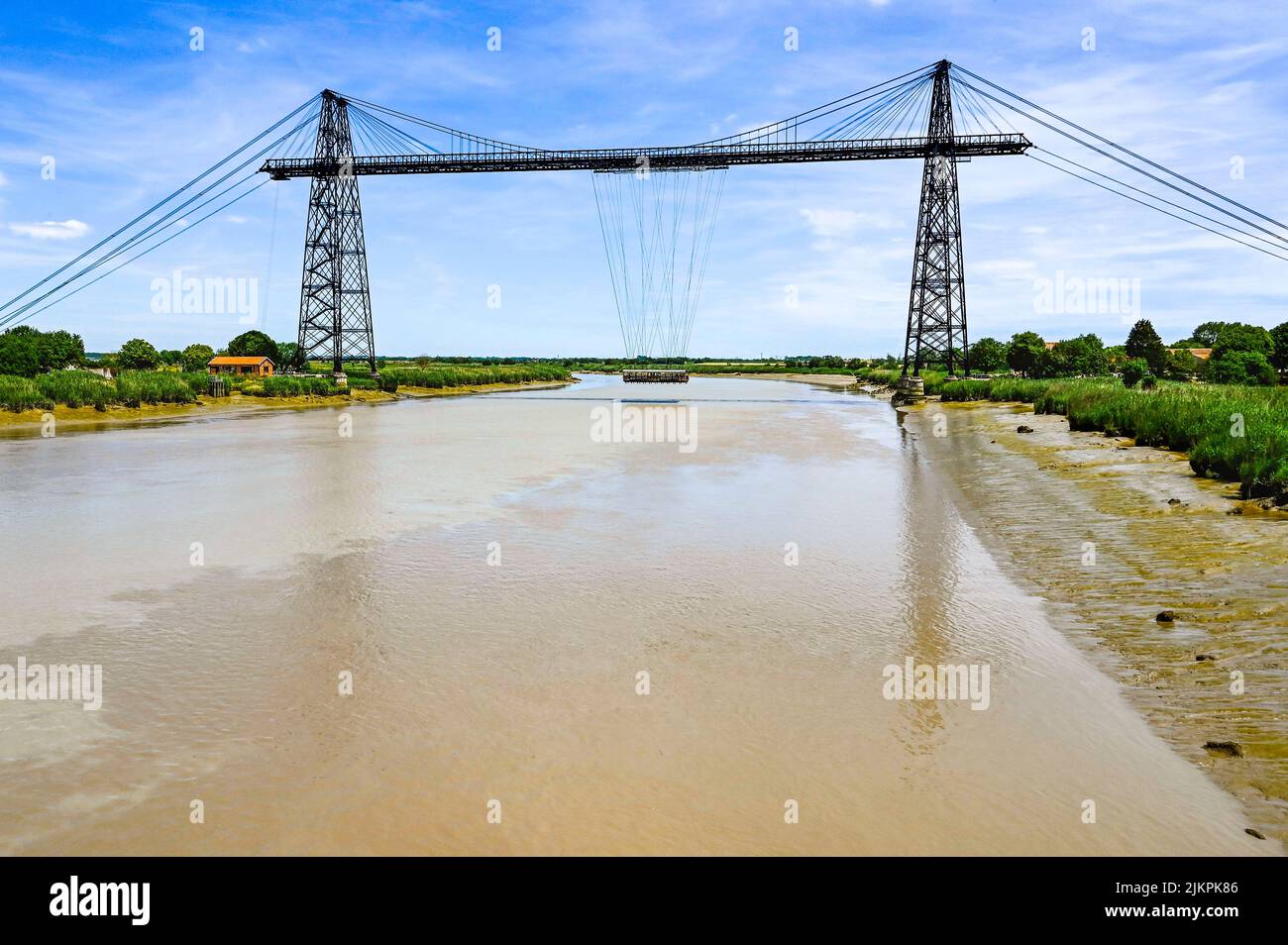 The Pont Transbordeur (Transporter Bridge) of Rochefort is the last ...