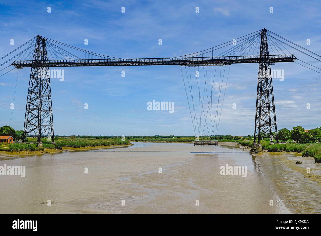 The Pont Transbordeur (Transporter Bridge) of Rochefort is the last ...