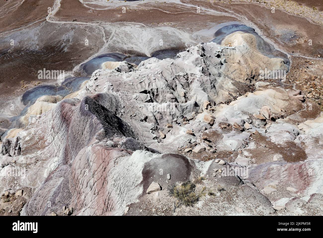 A landscape with rock formations in deserted area Stock Photo - Alamy
