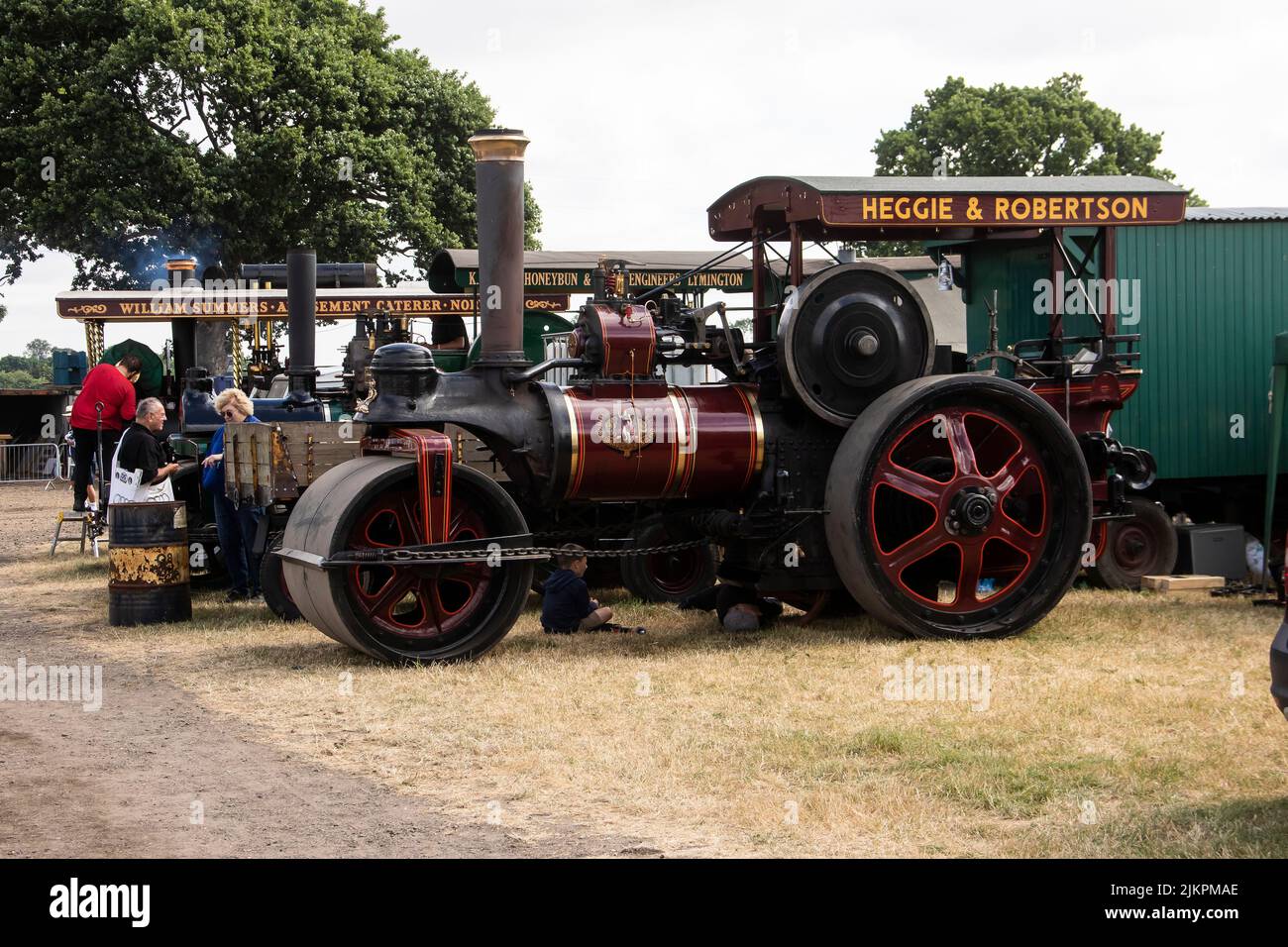 Netley Marsh steam fair 2022, some of the varied vehicles on display ...