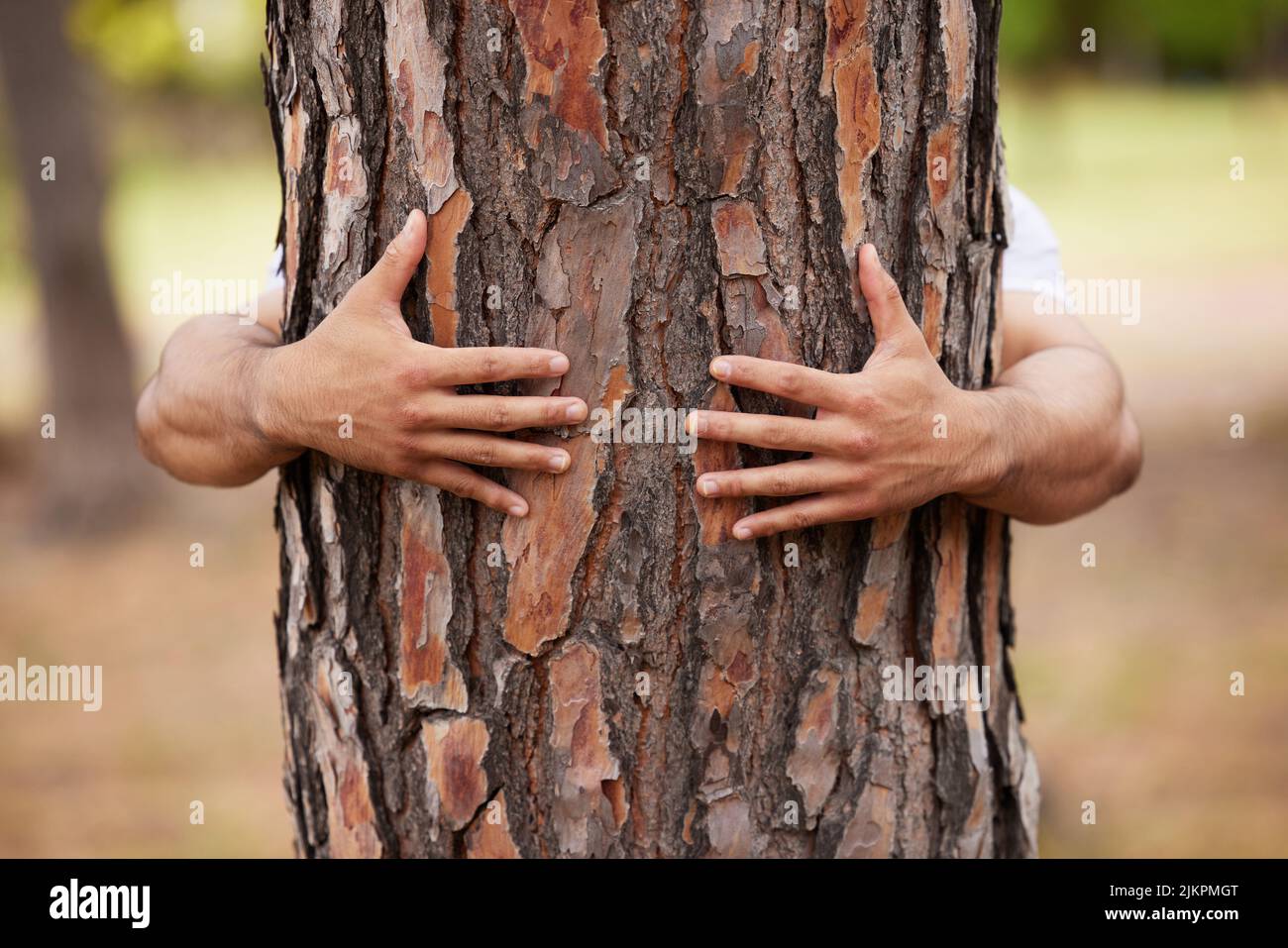 Tree hugging hippy hi-res stock photography and images - Alamy