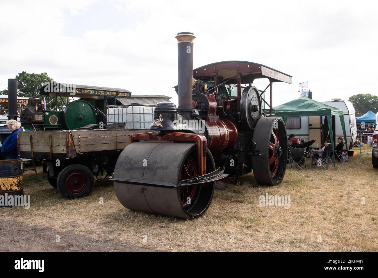 Netley Marsh steam fair 2022, some of the varied vehicles on display ...