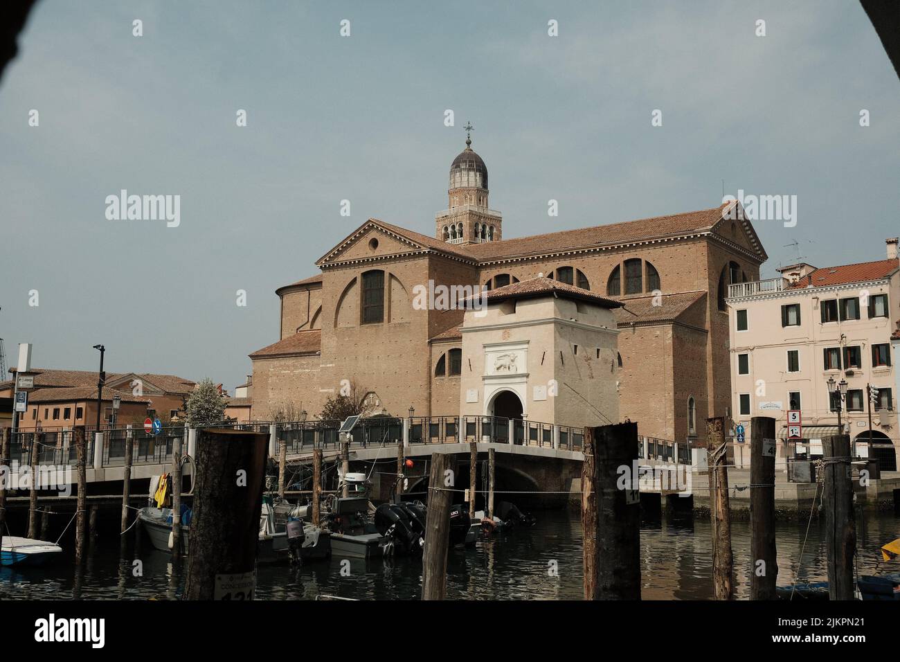 A scenic view of the Roman Catholic Diocese of Chioggia in Chioggia ...