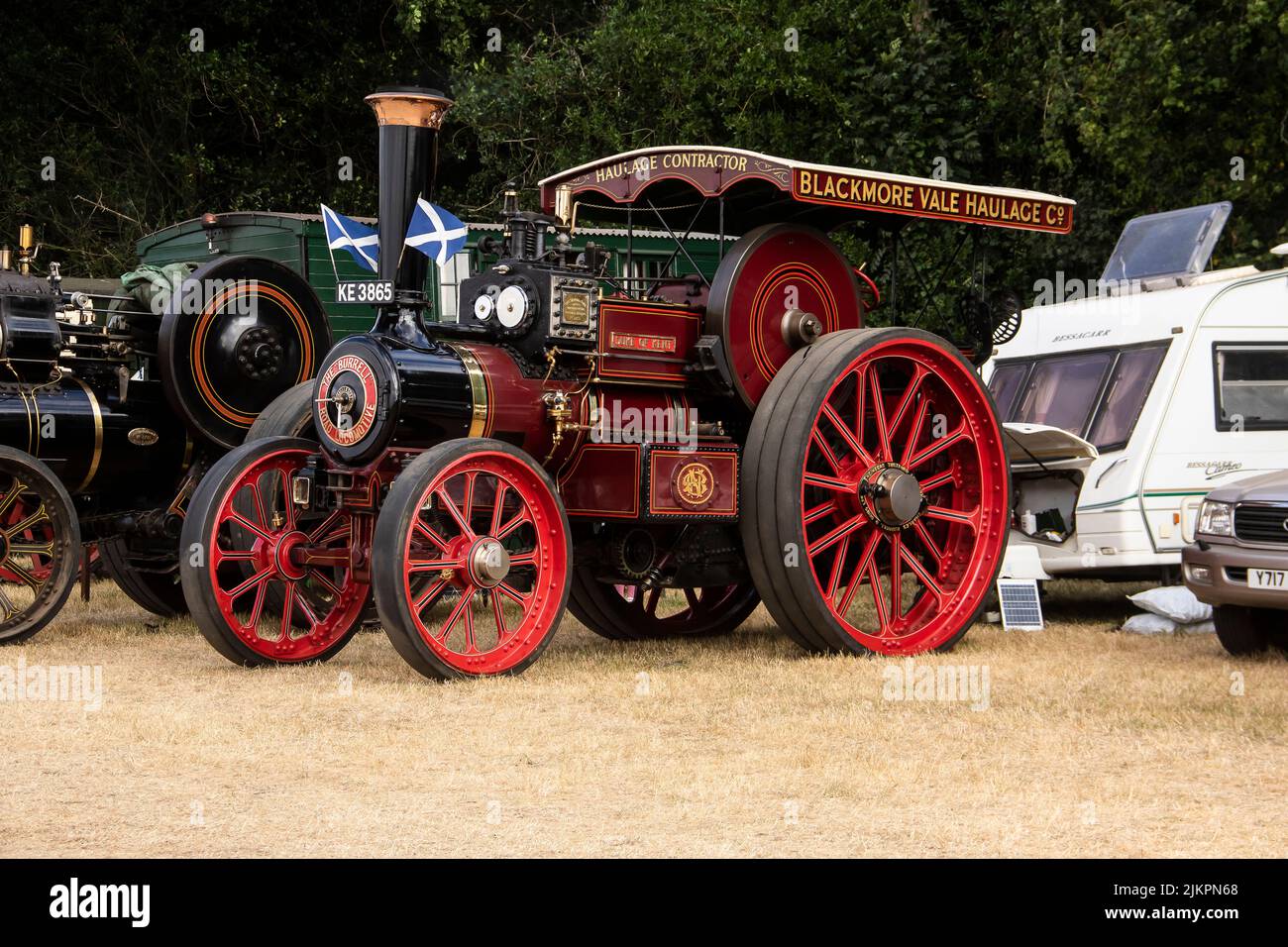 Netley Marsh steam fair 2022, some of the varied vehicles on display ...