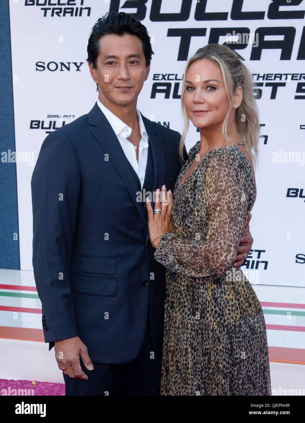 August 1, 2022, Westwood, California, USA: Will Yun Lee and Jennifer ...