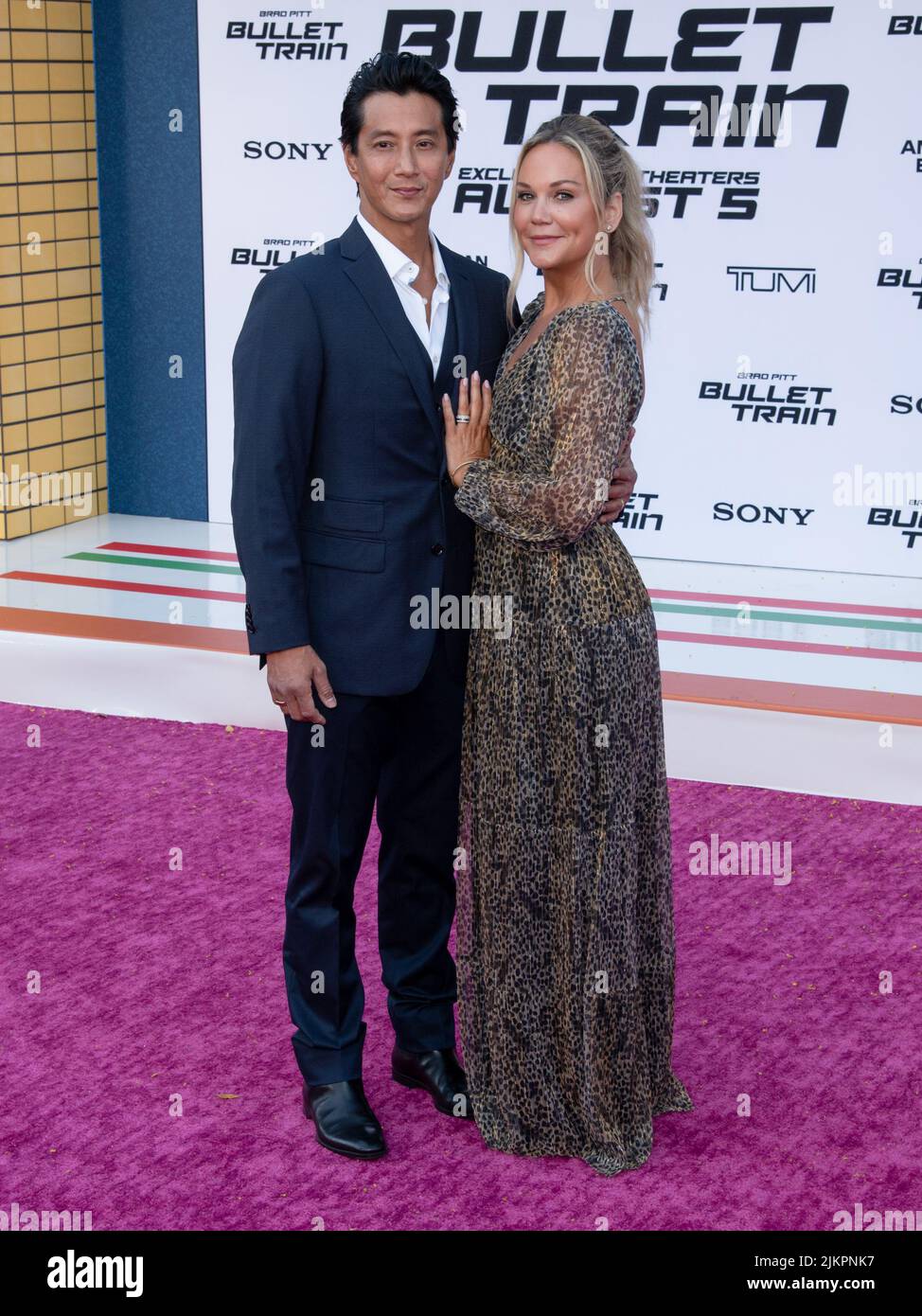August 1, 2022, Westwood, California, USA: Will Yun Lee and Jennifer ...