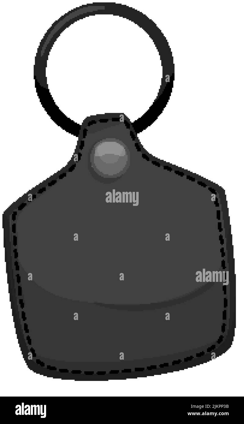 ring keychain key cartoon vector illustration Stock Vector Image & Art ...